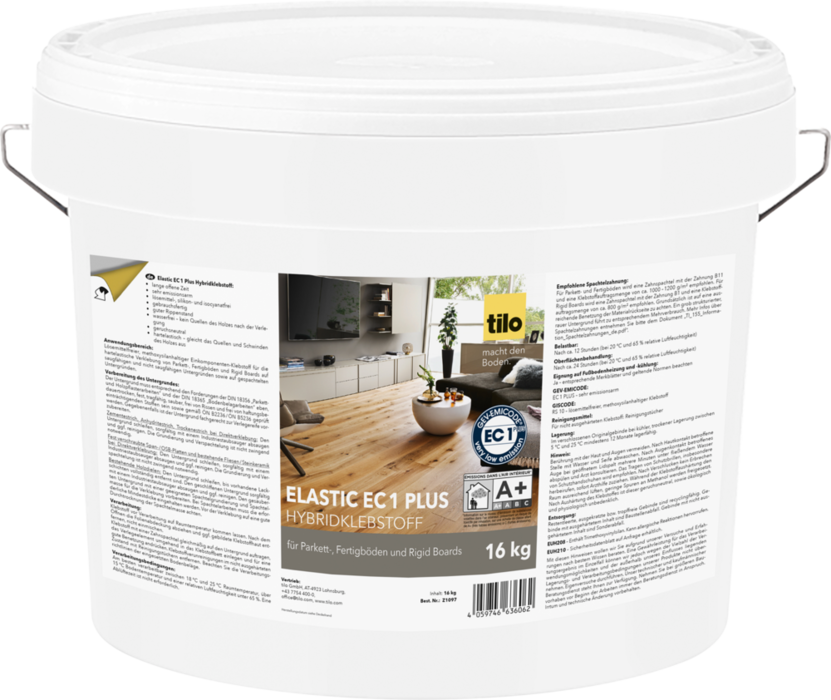 Tilo Elastic EC1 Plus Hybrid Klebstoff für Parkettböden und Rigid